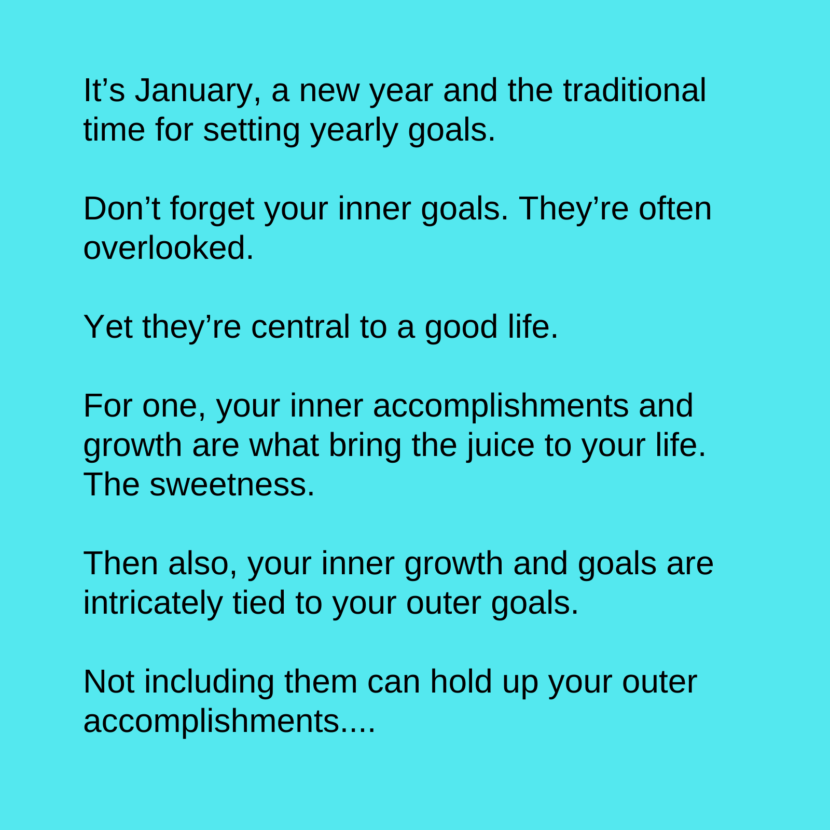 Setting Inner Growth Goals - HigherMindfulness.com
