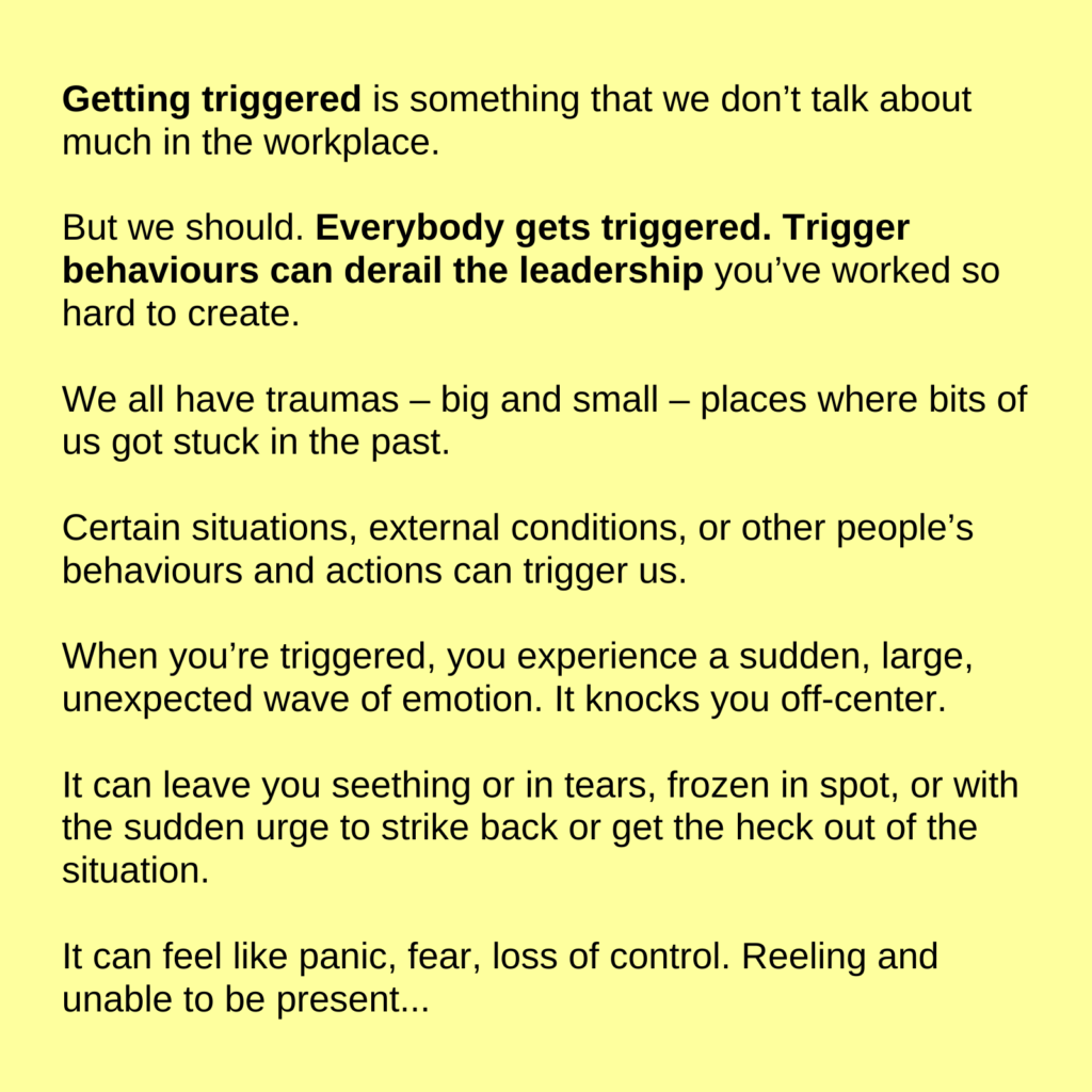 Getting Triggered - HigherMindfulness.com